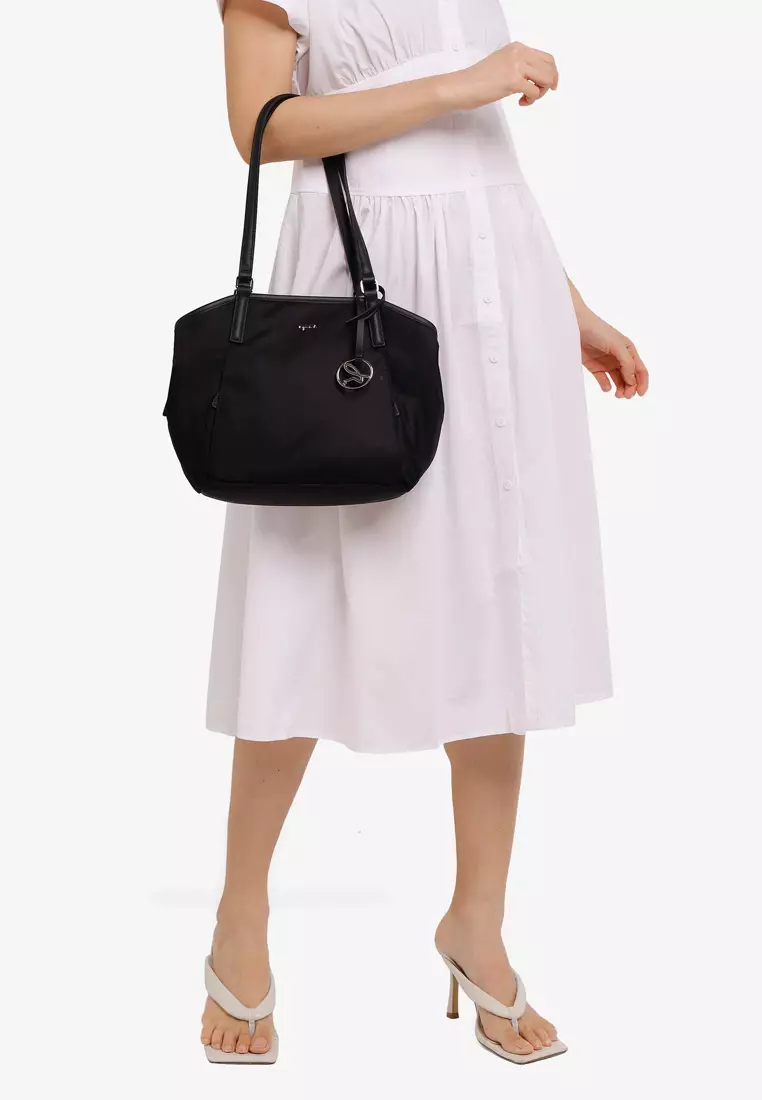 Jual agnès b. Shoulder Tote Bag Original 2026 | ZALORA Indonesia