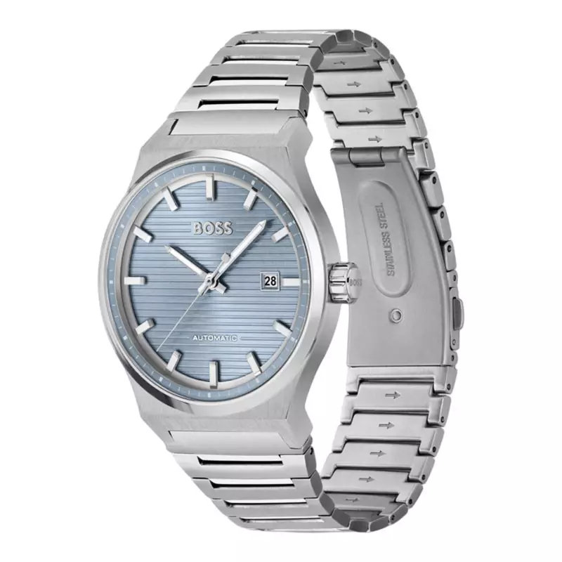 Jual Hugo Boss Jam Tangan Pria Hugo Boss Candor 1514118 Men Blue Dial ...