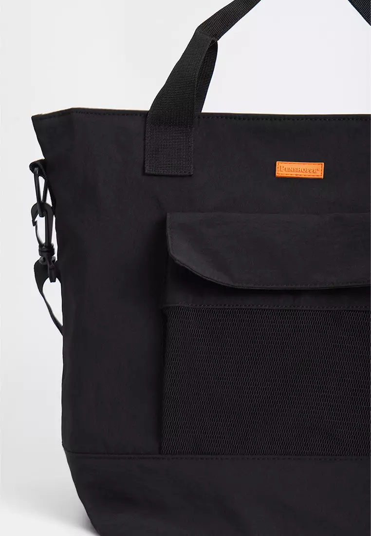 Buy Penshoppe Men's Tote Bag with Mesh Pocket Online | ZALORA Malaysia