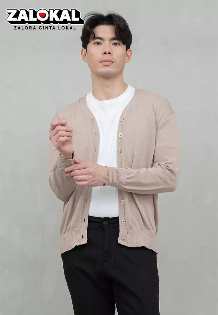 Jual House of Cuff Cardigan Pria Oversize Sweater Korea Big Size Jumbo ...