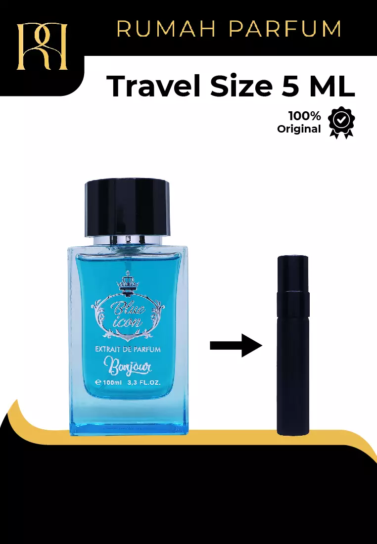 Jual Bonjour Bonjour Blue Icon Extrait De Parfum Pour Homme Travel Size ...