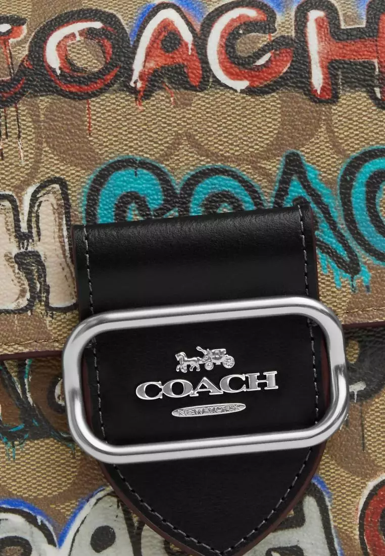 Jual Coach Coach X Mint + Serf Large Morgan Square Crossbody In ...