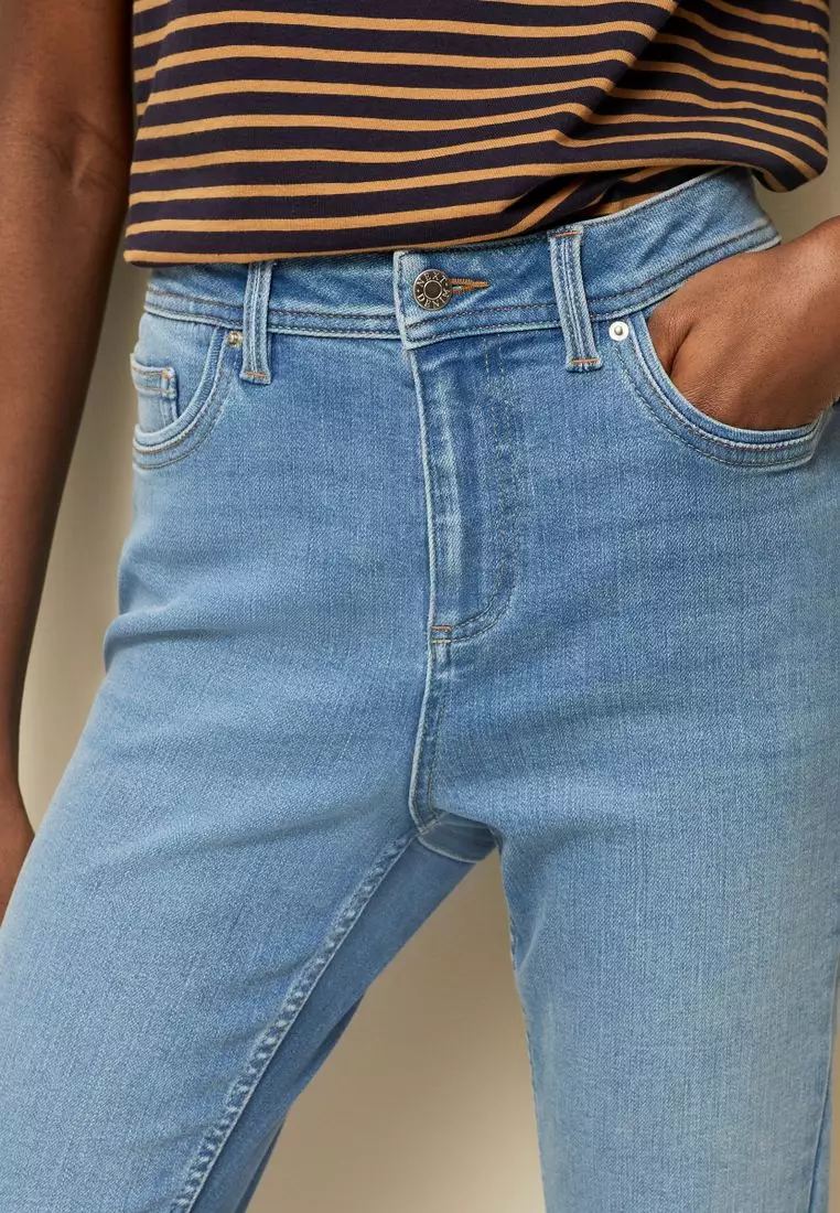 Buy NEXT Cropped Slim Jeans 2025 Online | ZALORA