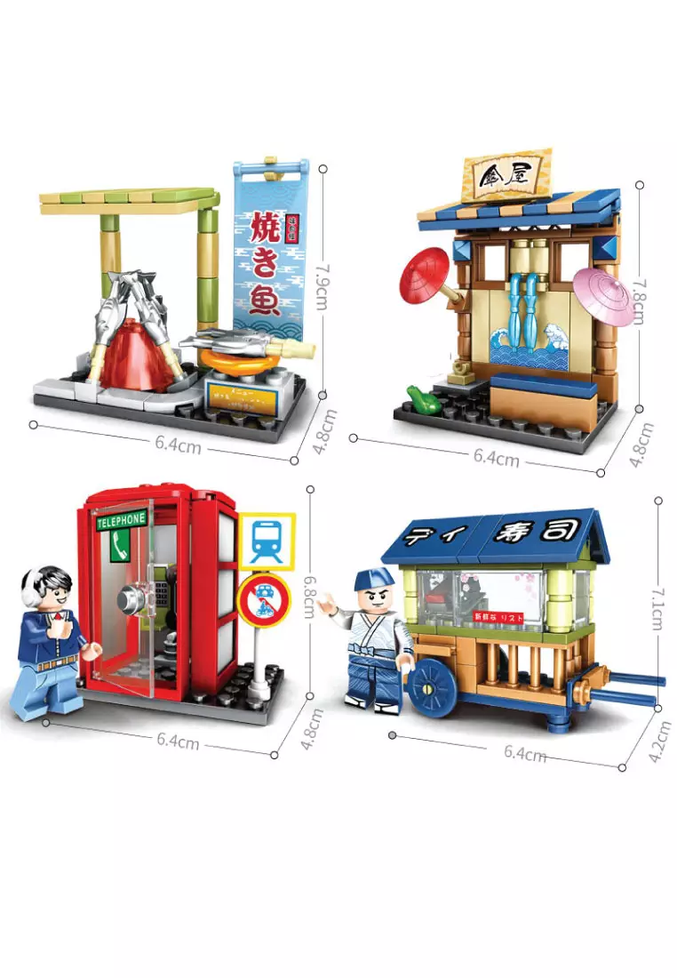 Buy Blackbox Sembo Block Japanese Festival Cherry Blossom Sakura Series ...