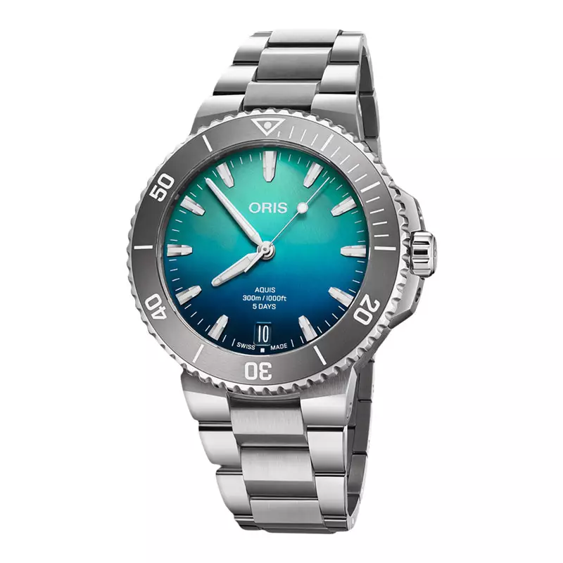 Jual ORIS Jam Tangan Pria Oris Aquis 01-400-7790-4185-Set Great Barrier ...