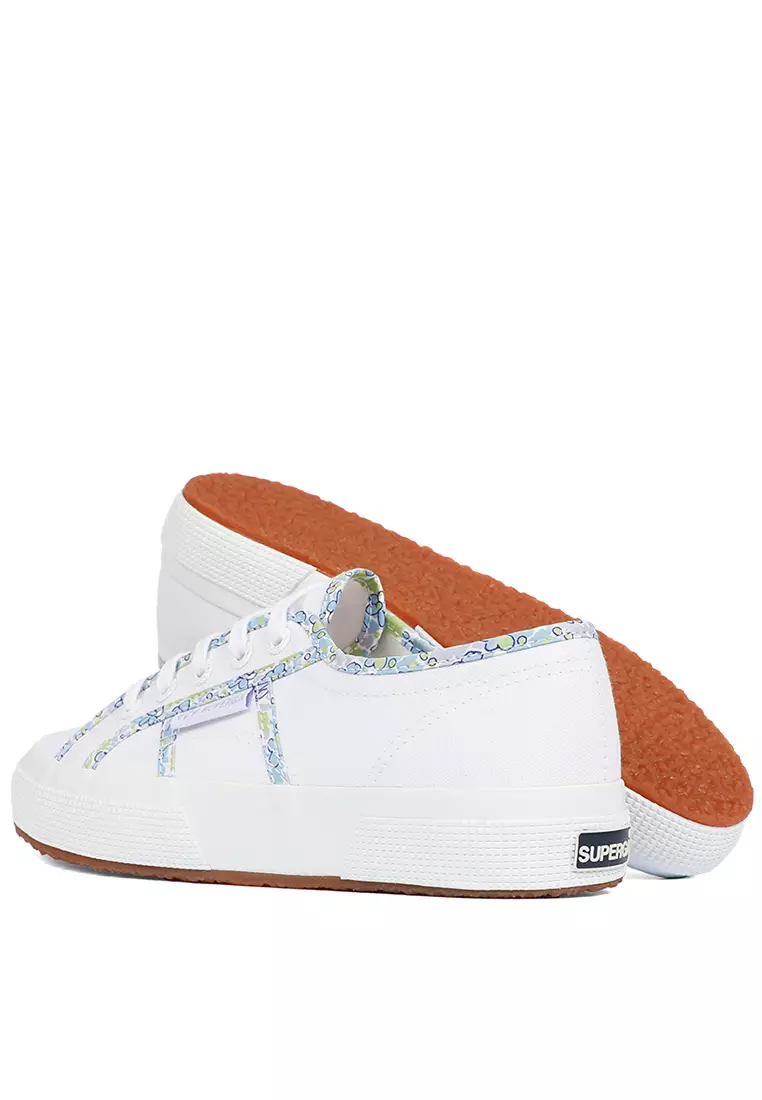 Buy Superga Superga 2750 Fun Flowers Bindings Blue Light Online ...