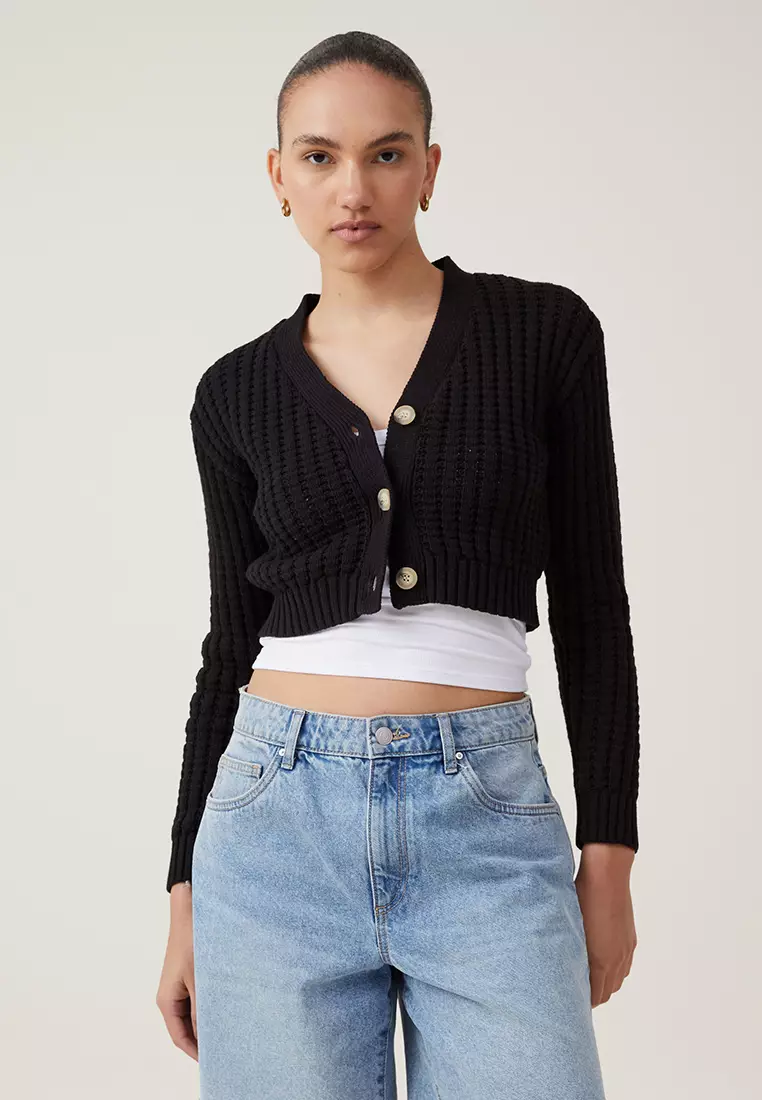 Buy Cotton On Courtney Cotton Cardi 2025 Online | ZALORA Philippines