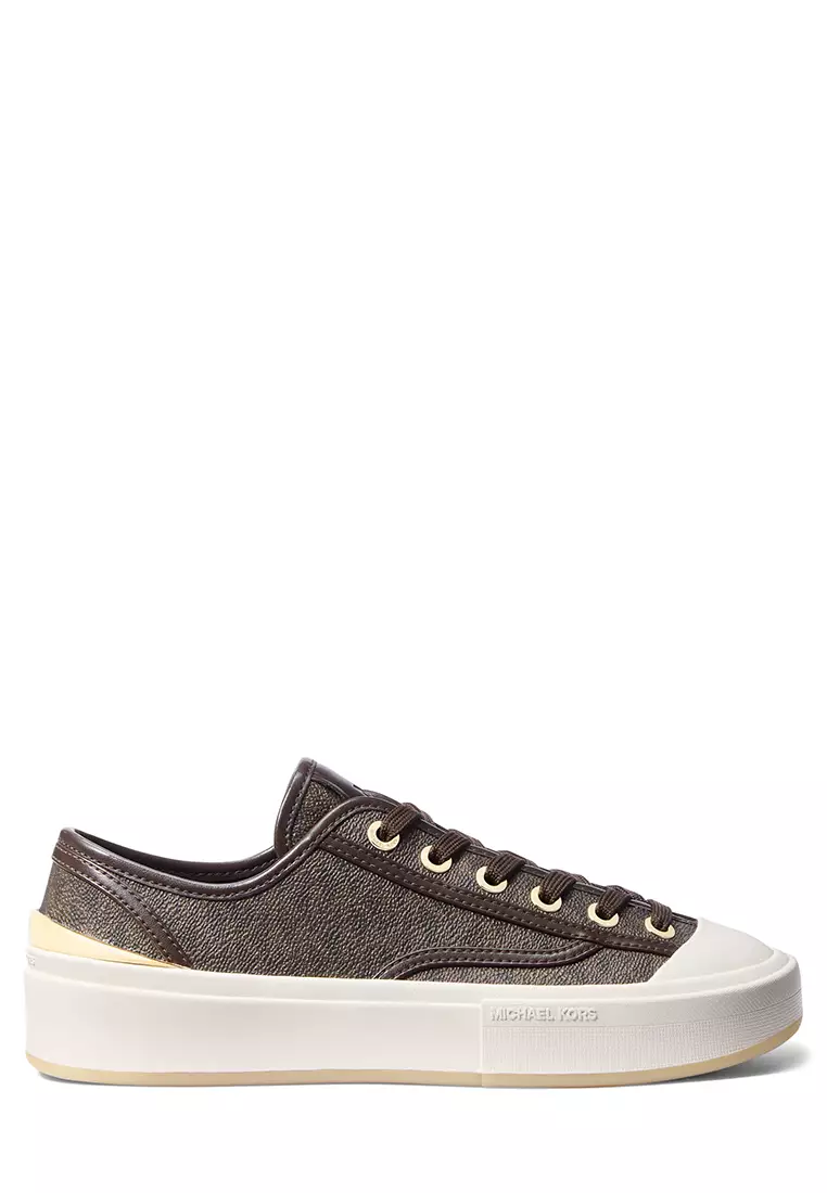 Jual MICHAEL KORS Jude Signature Logo Sneakers Original 2026 | ZALORA ...