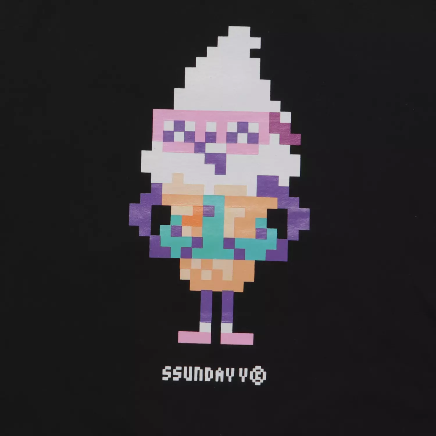 Jual SUNDAYSUNDAY.CO CONE CHEEKS TEE BLACK Original 2024 | ZALORA ...