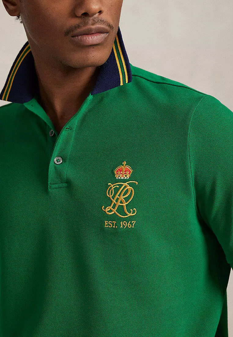 Buy Polo Ralph Lauren Classic Fit Crest Mesh Polo Shirt 2026 Online ...