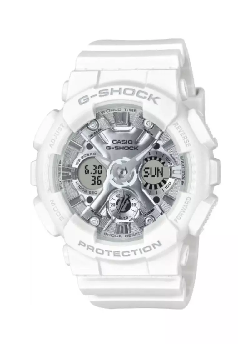 Buy Casio Casio G-Shock Digital Analog White Resin Strap Shock ...