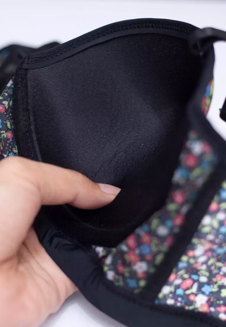 Jual Chelyne Chelyne BH Busa Kawat 8765 Half Cup Bra Harian Motif Bunga ...