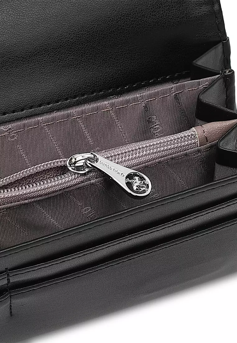 Buy Swiss Polo Women's Long Purse / Wallet - Black 2025 Online | ZALORA ...