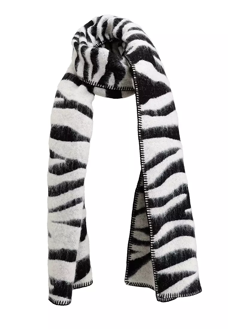 Buy Marc Jacobs The Zebra Brushed Scarf (ik) Online | ZALORA Malaysia