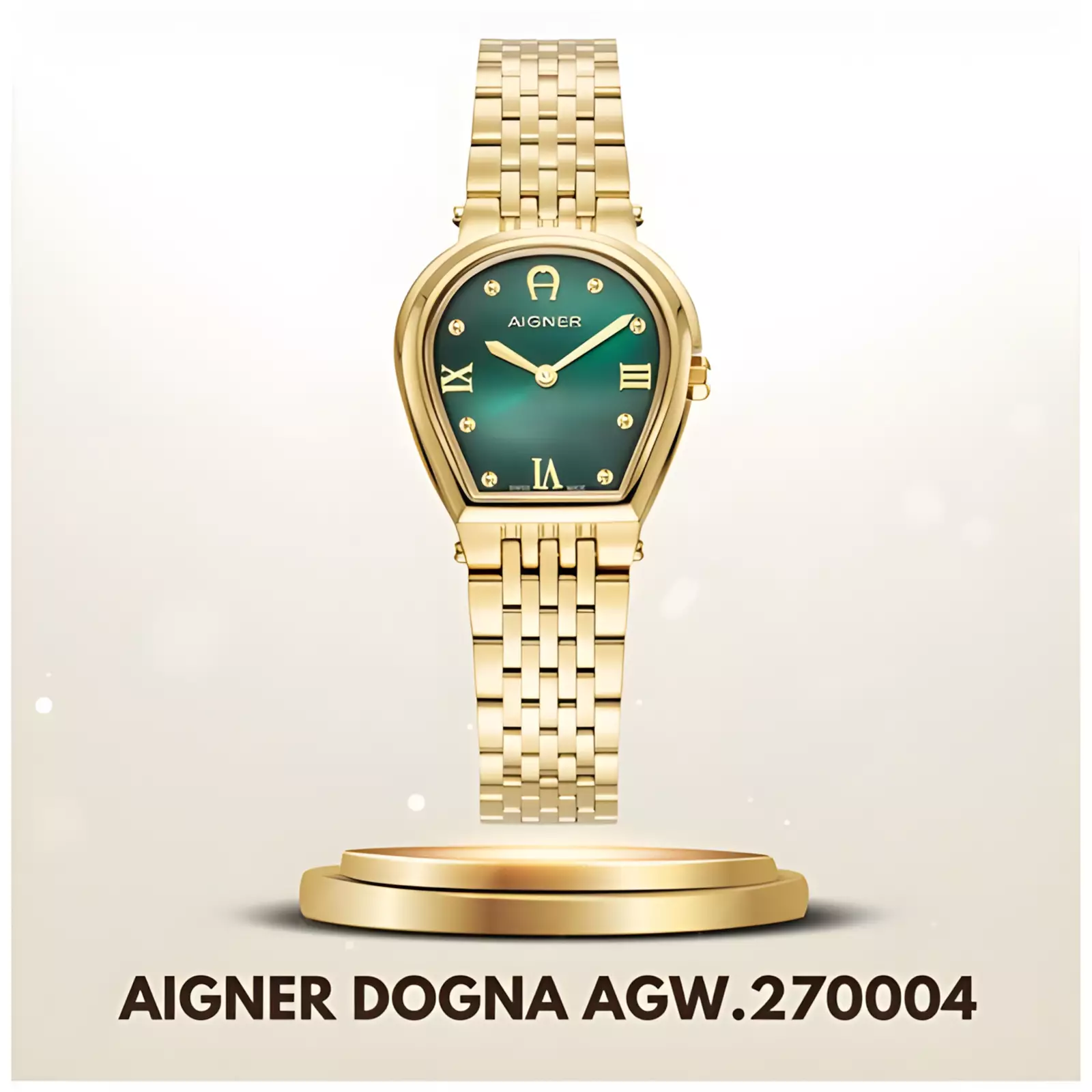Jual Aigner Aigner Dogna - Jam Tangan Analog Wanita - Green Dial - All ...