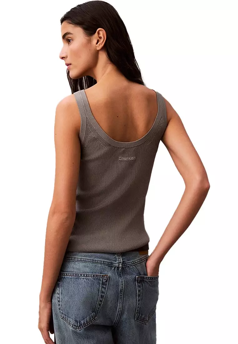 Buy Calvin Klein CKJ Tank Gray 2026 Online | ZALORA Philippines