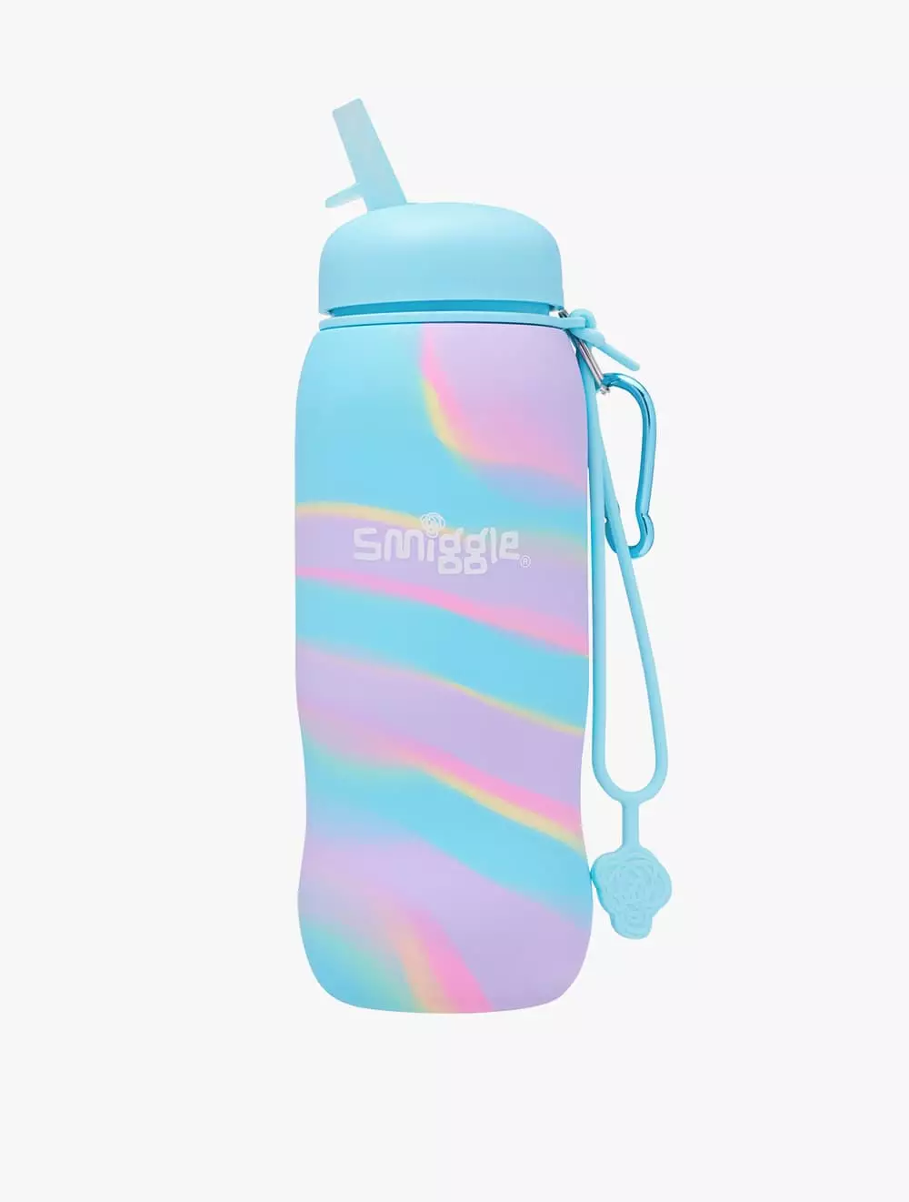 Jual Smiggle Smiggle Freestyle Silicone Roll Up Drink Bottle 630ml ...