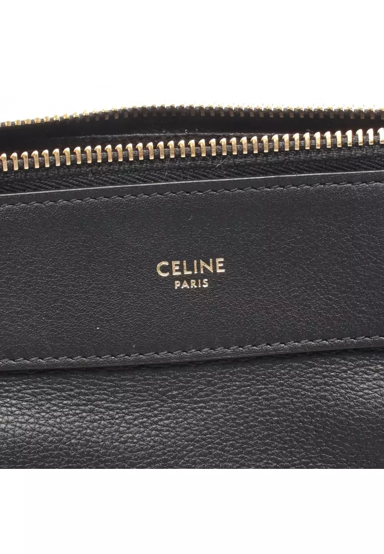 Buy Celine Pre-Loved Celine LARGE ROMY Shoulder bag tote bag leather ...