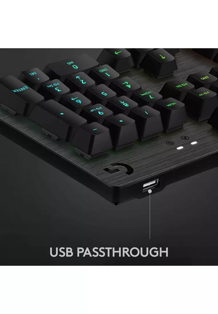 Buy Logitech G G513 Rgb Mechanical Gaming Keyboard ,Usb Passthrough ...