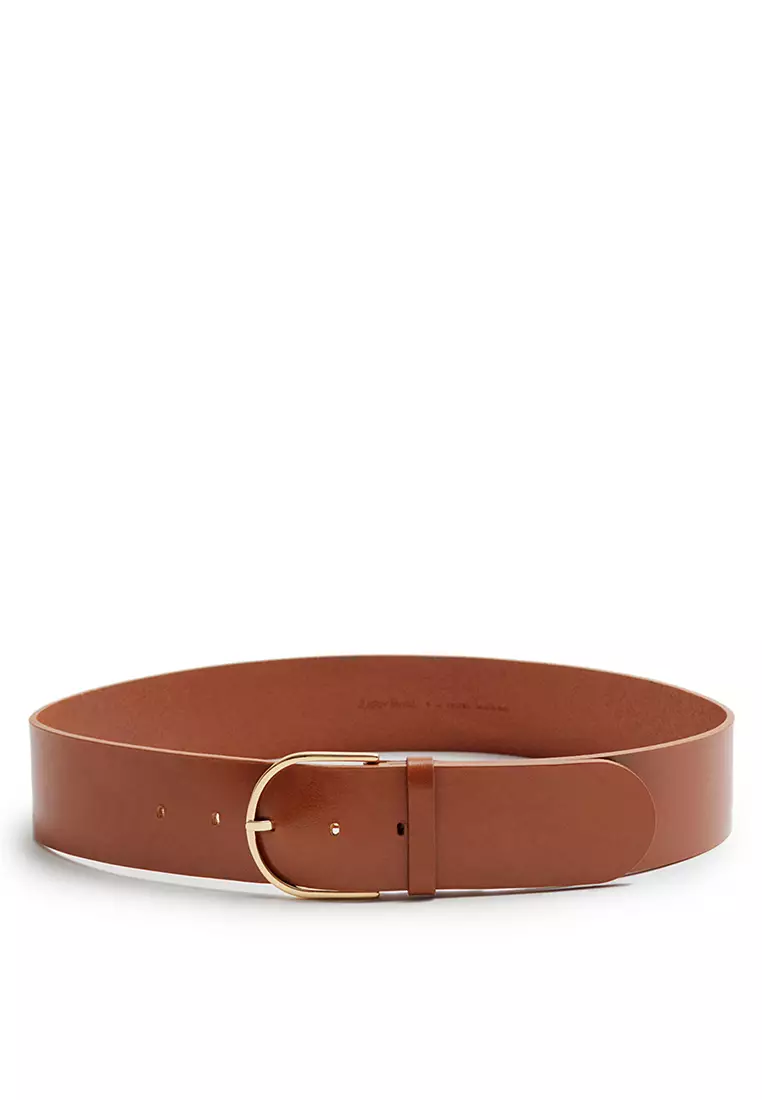 Buy & Other Stories High-Waist Leather Belt 2025 Online | ZALORA ...