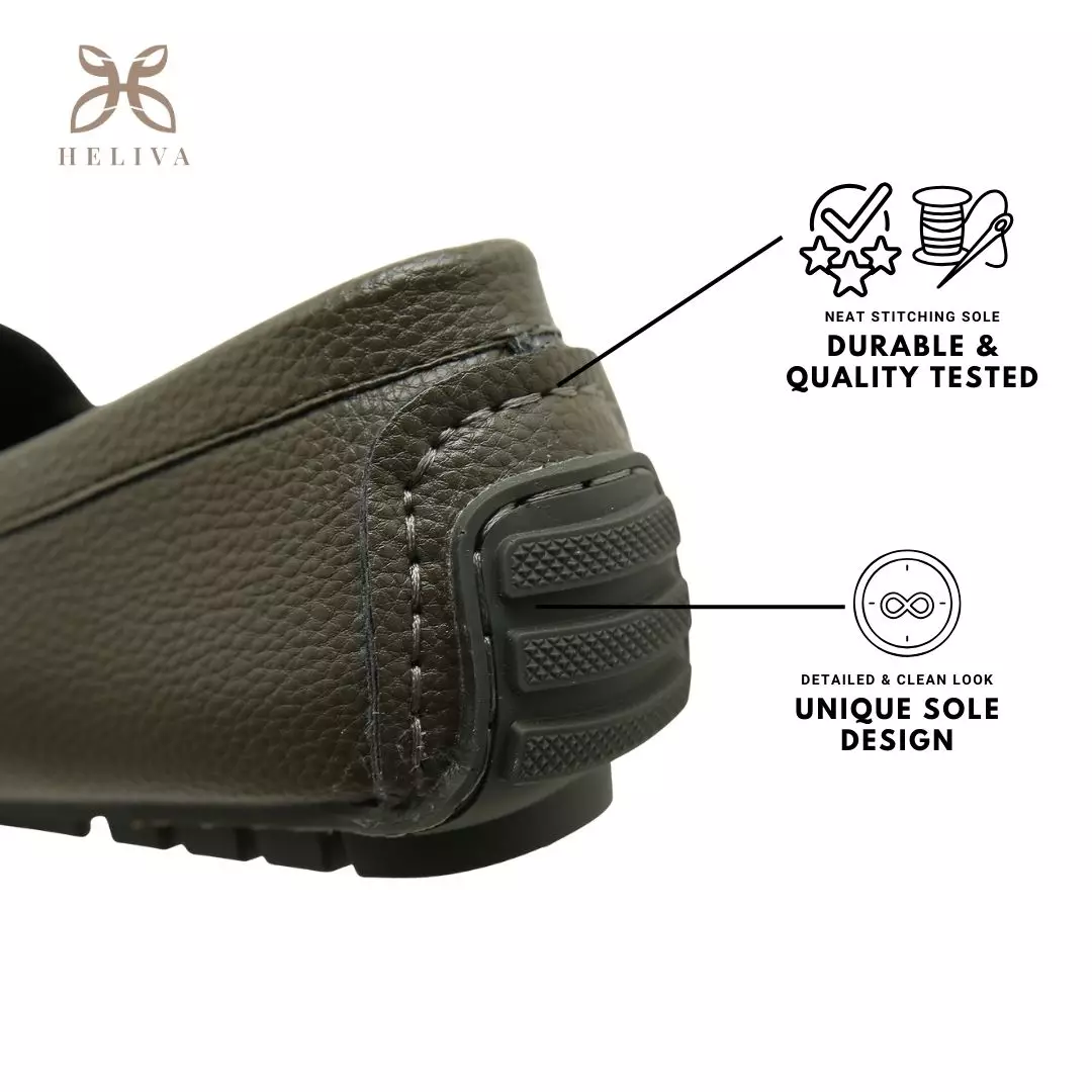 Jual HELIVA Heliva Hestina Women Shoes Loafers Slip On Sol 1cm Original ...