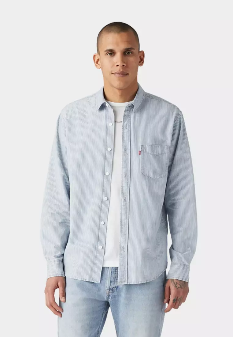 Buy Levi's Men's Classic Pocket Standard Fit Shirt 85748-0272 2025 ...
