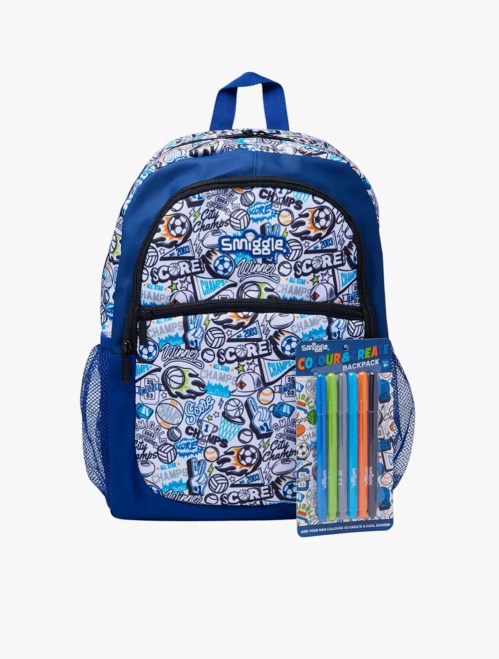 Jual Smiggle Smiggle BAG BP DIY PLAY ZONE - IGL457422NAV Original 2026 ...