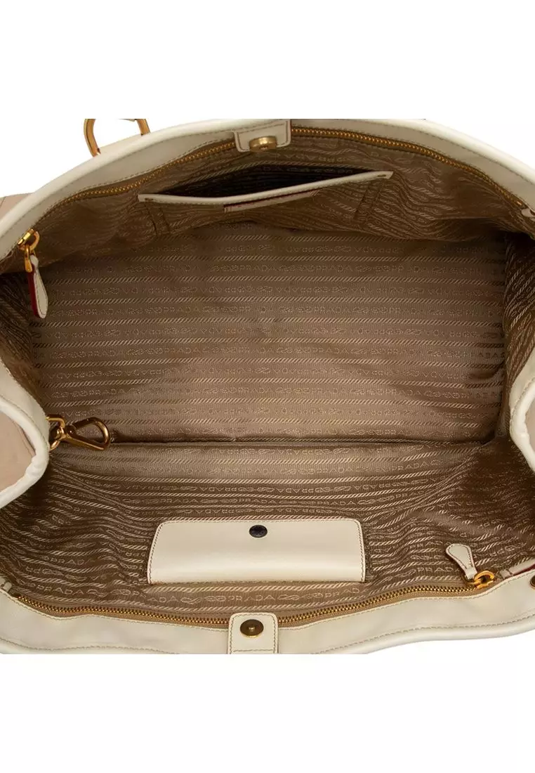 Buy Prada Pre-Loved Prada Canvas Canapa Tote 2026 Online | ZALORA ...
