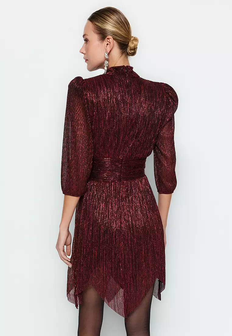 Buy Trendyol Shimmering Evening Dress Online | ZALORA Malaysia