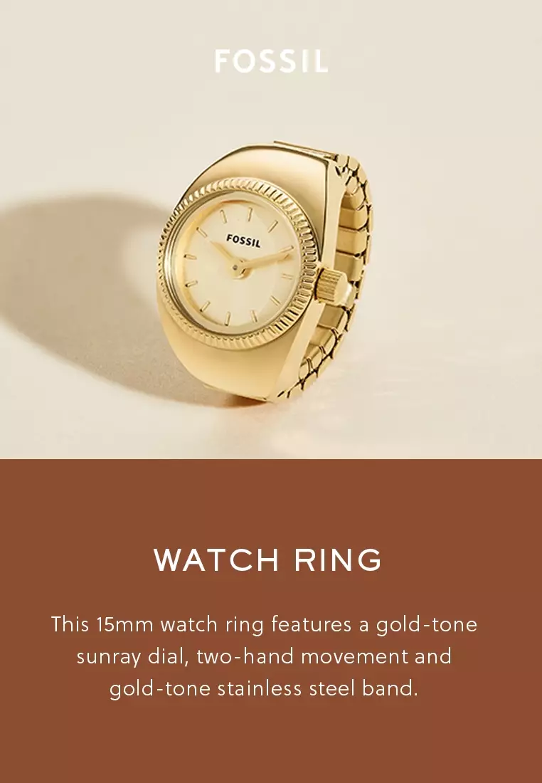 Buy Fossil Ring Watch ES5246 Online | ZALORA Malaysia