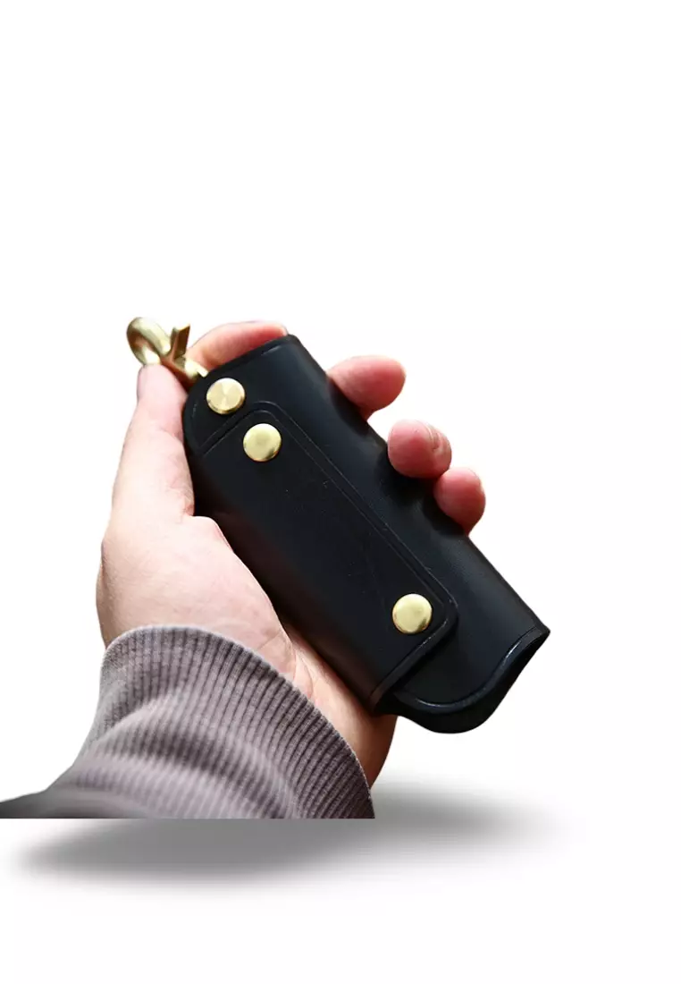 Buy Lara Lightweight Vintage Leather Key Holder 2025 Online | ZALORA