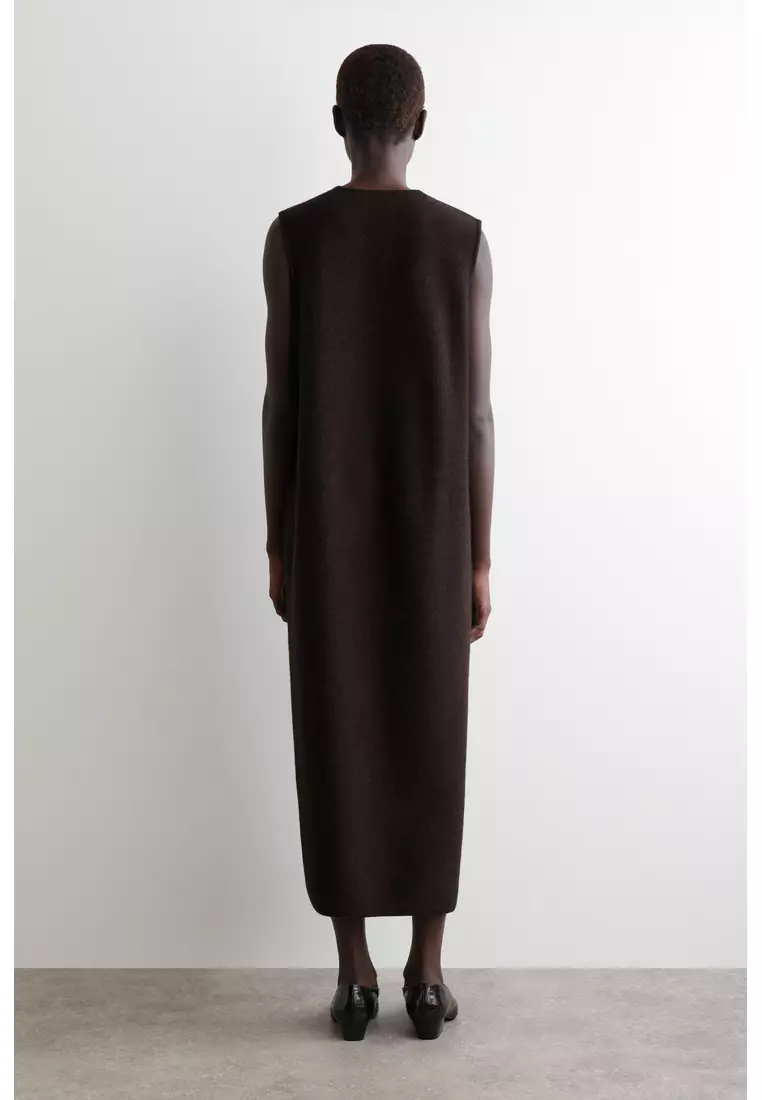 Buy COS BOILED-WOOL MIDI DRESS 2026 Online | ZALORA Philippines