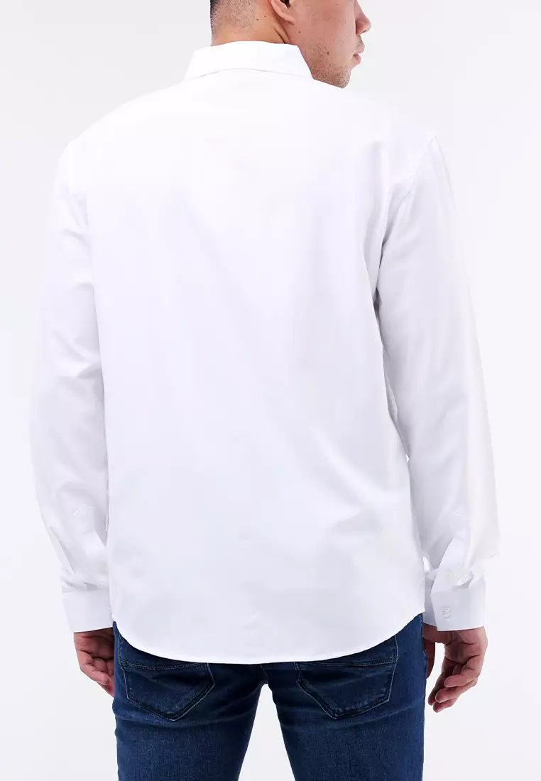 Buy Ego Woven Oxford Polo Long Sleeves 2025 Online | ZALORA Philippines