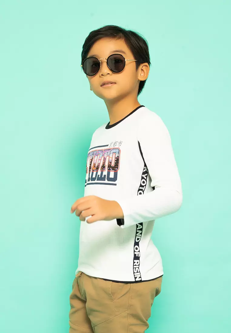 Jual LITTLE X EIGHT Boy Arian T-Shirt Kids Original 2026 | ZALORA ...