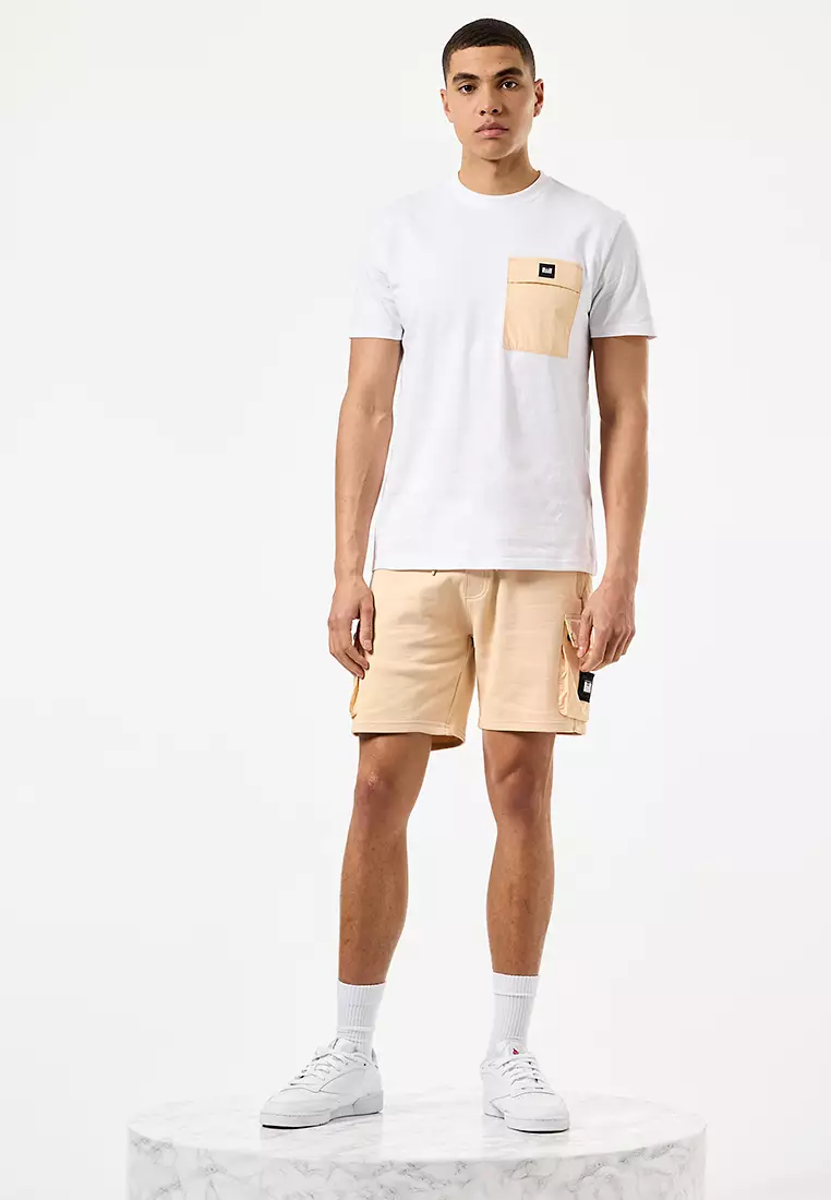 Buy Weekend Offender MENS DEEP CHAMPAGNE PINK SANDS PARACHUTE OVERLAY ...