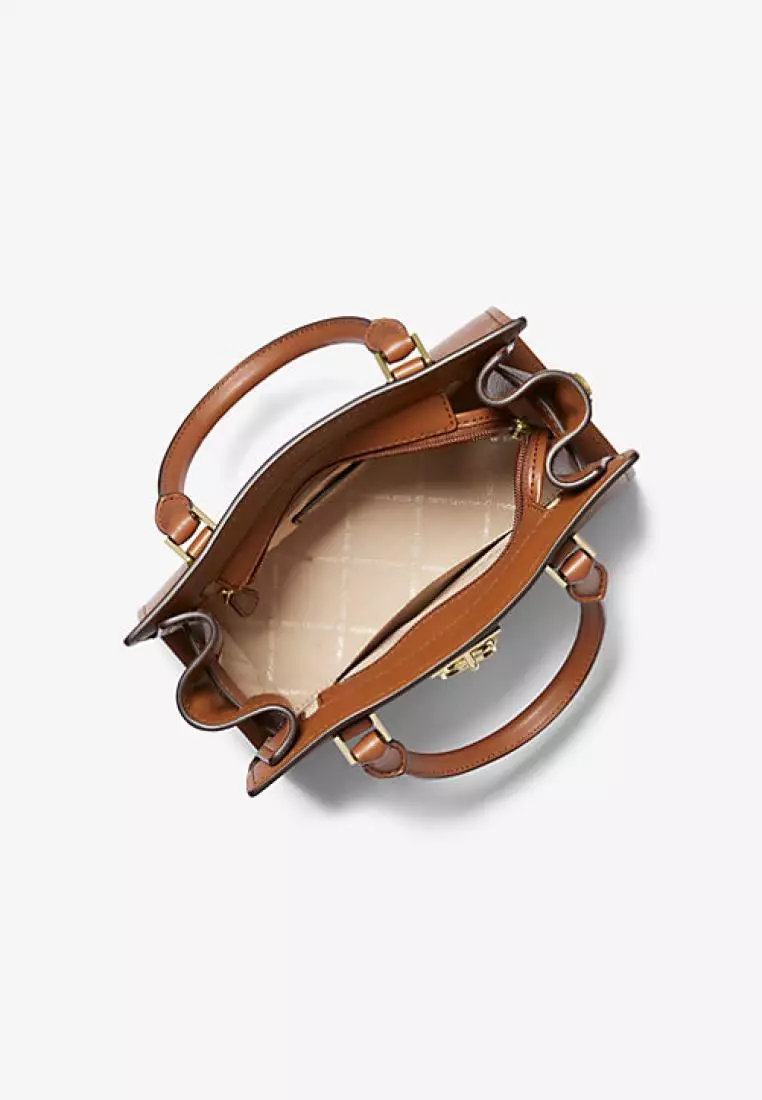 Jual MICHAEL KORS Michael Kors Hamilton Small Leather Satchel Luggage Original 2025 | ZALORA ...