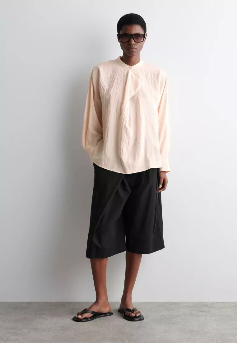 COS DRAPED BLOUSE 2025 | Buy COS Online | ZALORA Hong Kong