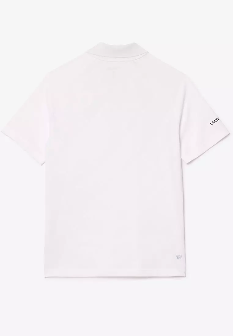 Buy Lacoste Original L 12 12 Lacoste Flocked Piqué Polo Shirt Online