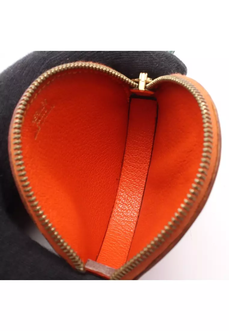 Buy Hermes Pre-Loved Hermès Tutti frutti coin purse Chevre orange ...