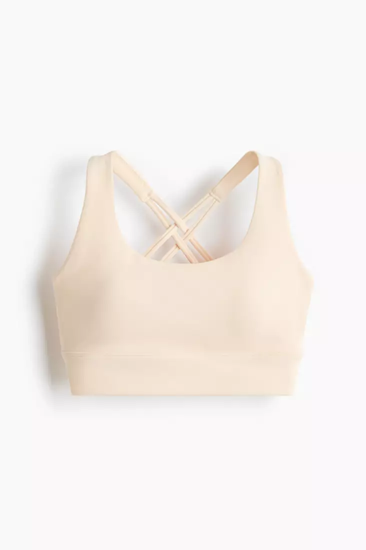Buy H&M Medium Support Sports bra with SoftMove™ 2026 Online | ZALORA