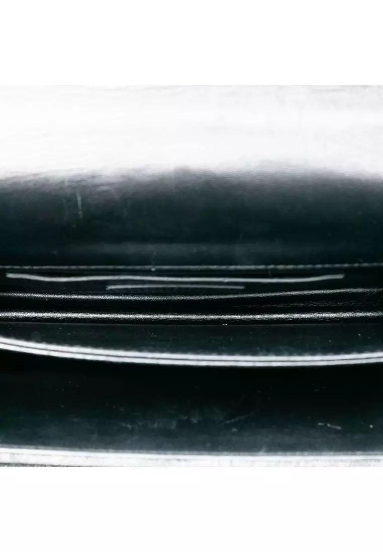 Buy SAINT LAURENT Pre-Loved Saint Laurent Medium Denim Monogram Sunset ...