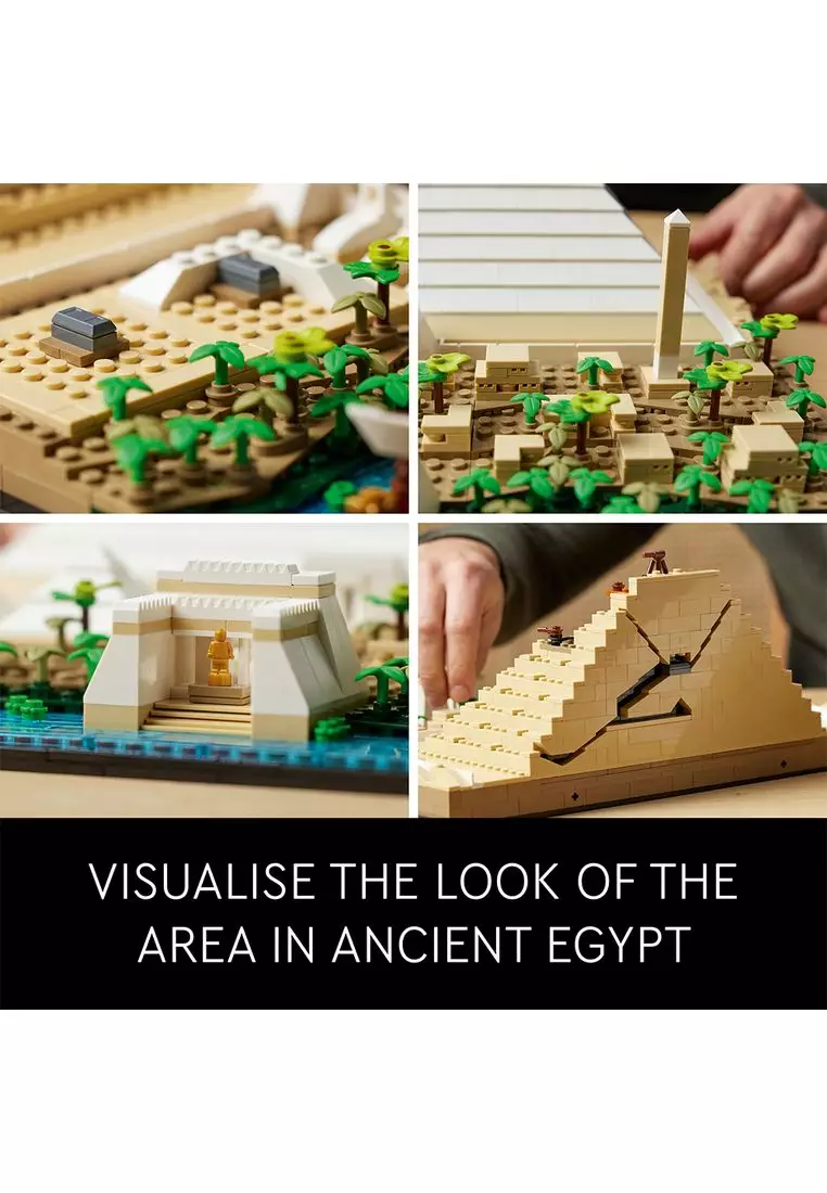 Buy LEGO® Architecture 21058 The Great Pyramids of Giza, Age 18 ...