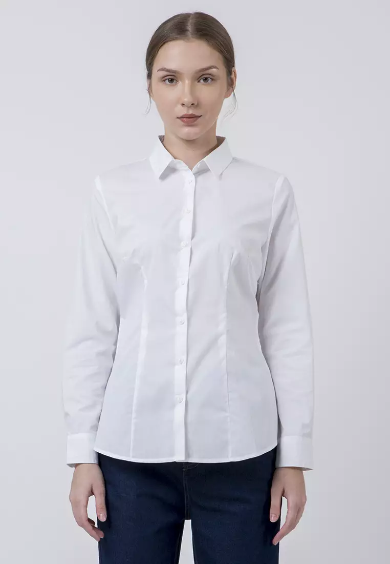 Jual Executive Basic Slim Fit Long Sleeve Shirt Original 2026 | ZALORA Indonesia