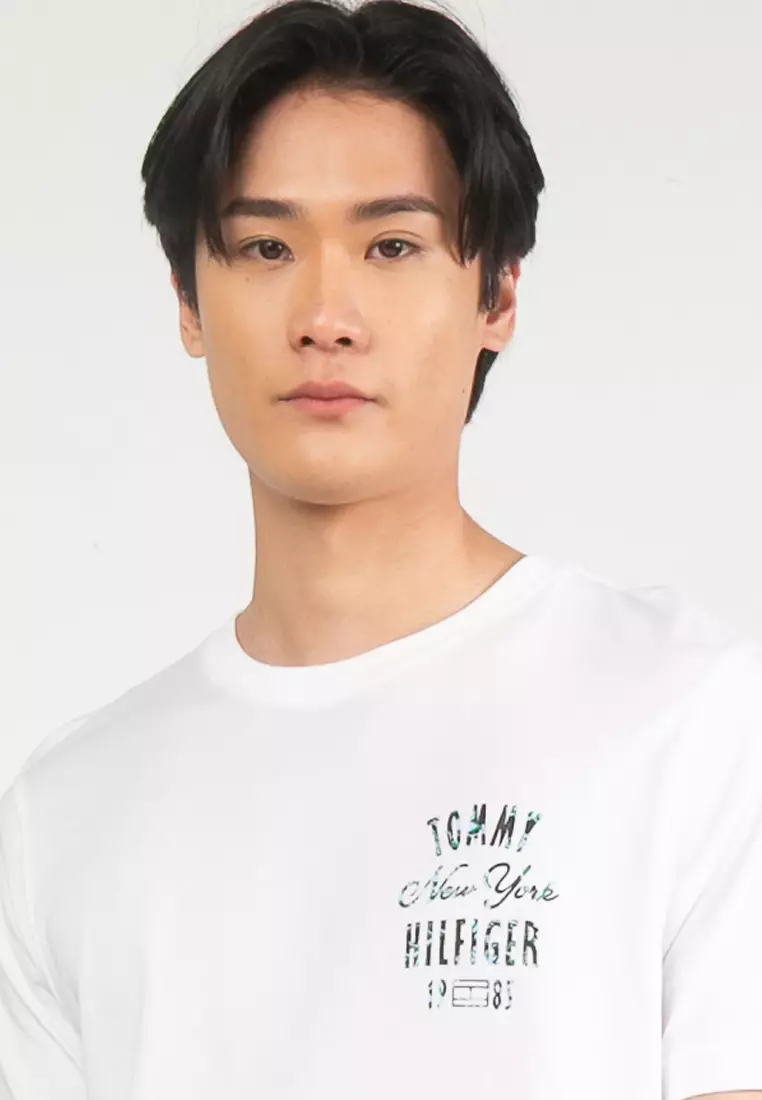 Buy Tommy Hilfiger Inverse Climate Graphic Tee - Tommy Mainline 2026 Online | ZALORA Philippines
