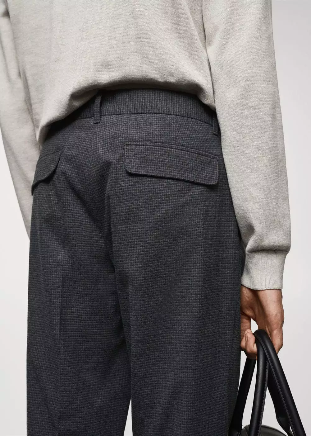 Jual Mango Celana panjang katun slim fit Original 2025 | ZALORA Indonesia