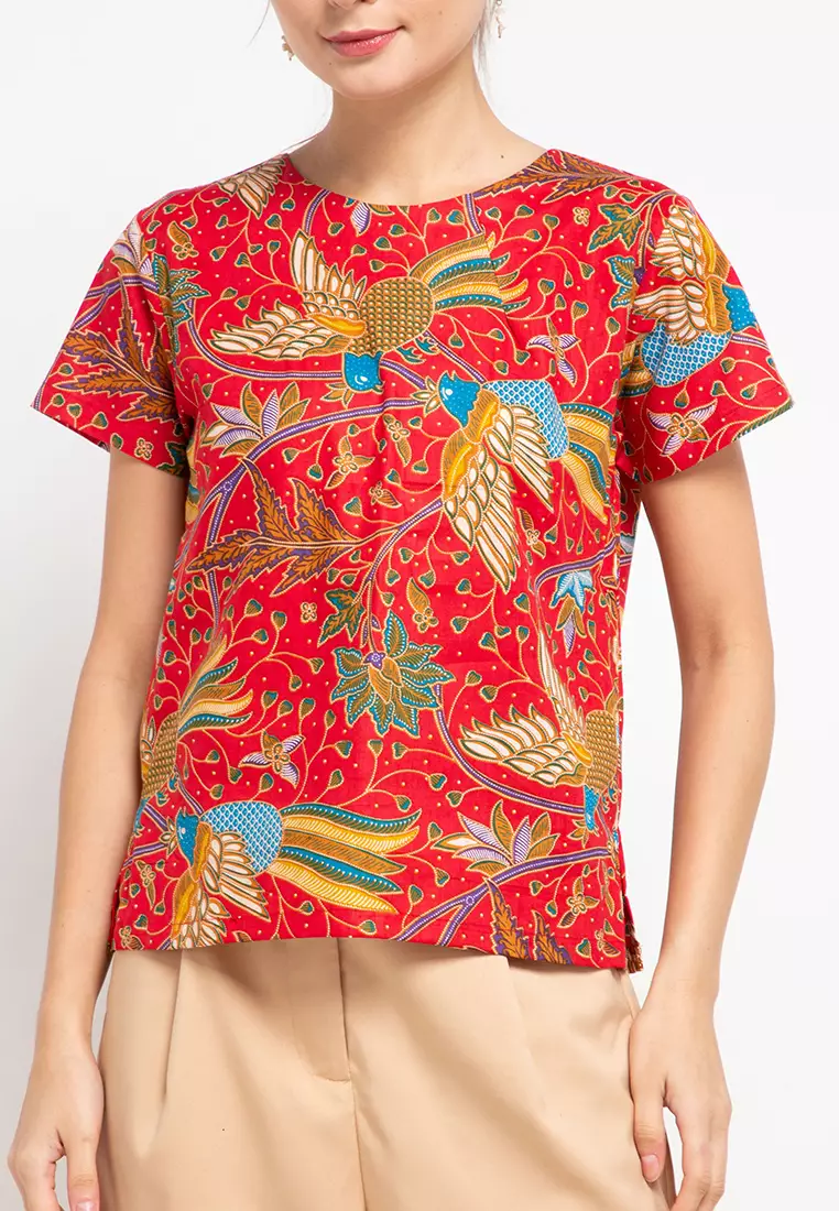 Jual Batik First Blouse Kupnat Cap Original 2026 | ZALORA Indonesia