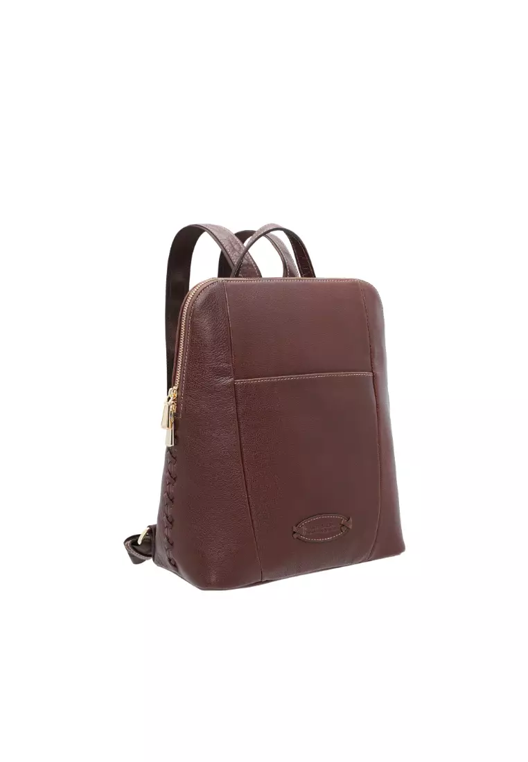 Buy Santa Barbara Polo & Racquet Club Ladies Leather Backpack 092851 ...