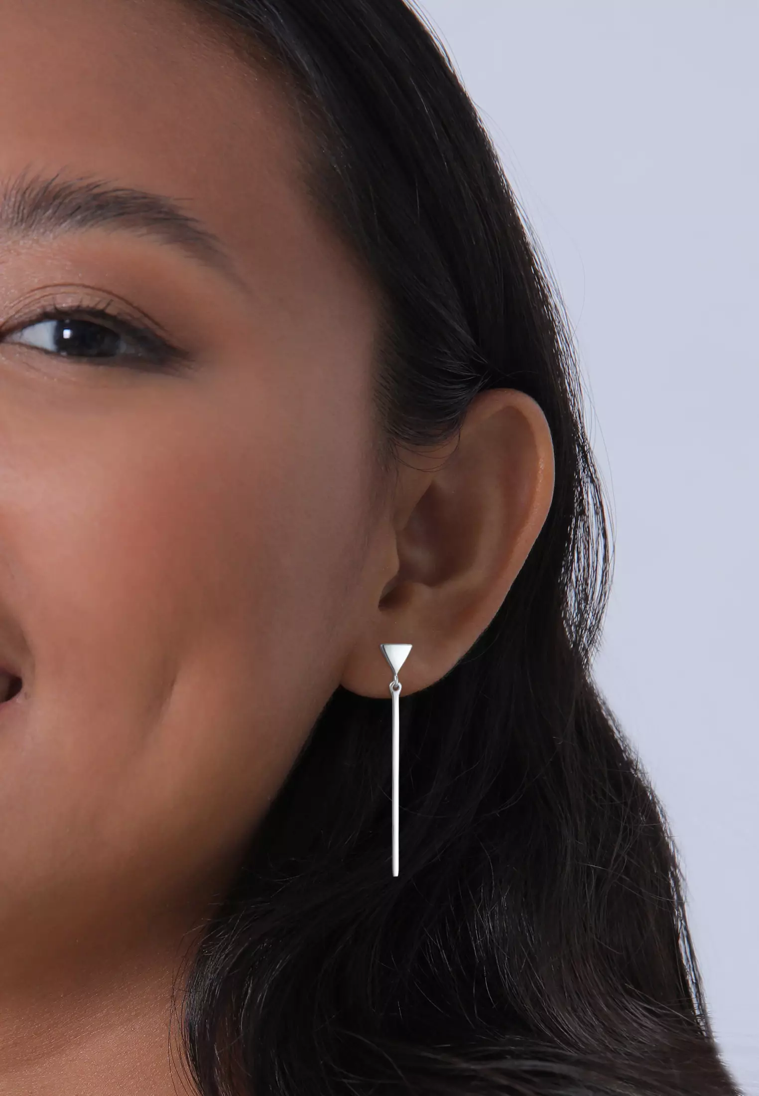 Buy ELLI GERMANY Triangle and Bar Drop Earrings – 925 Silver 2026 ...