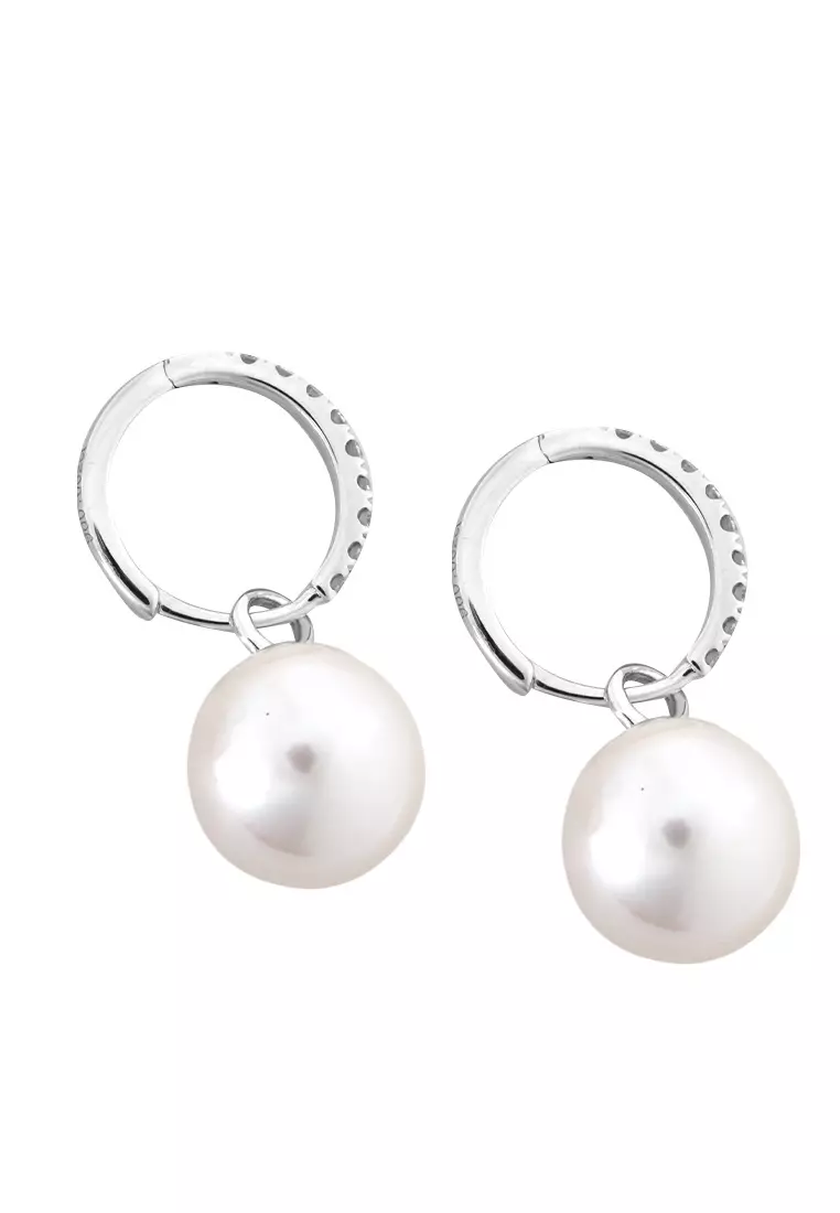 Buy TOMEI TOMEI Earrings in Splendorous Lustre of the Seas, Diamond ...