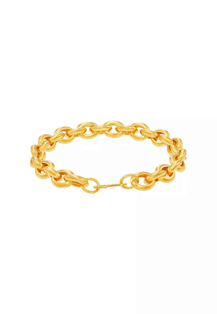 Buy HABIB HABIB 916/22K Yellow Gold Bracelet ZIBED020524 2025 Online ...